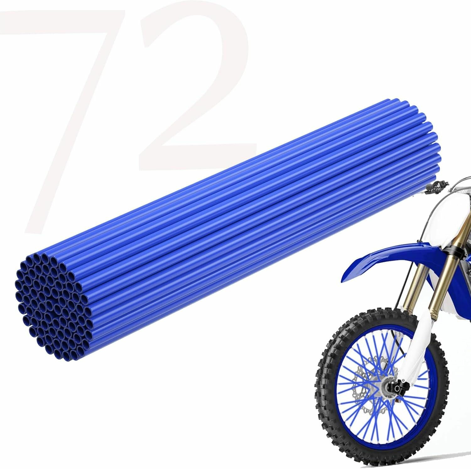 Накладки на спицы мотоцикла, питбайка