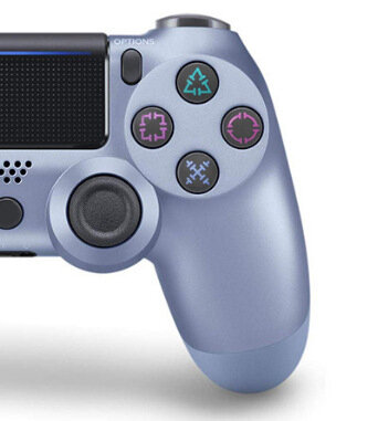 Беспроводной контроллер PS4, беспроводной игровой контроллер с функцией вибрации и шестиосевым управлением