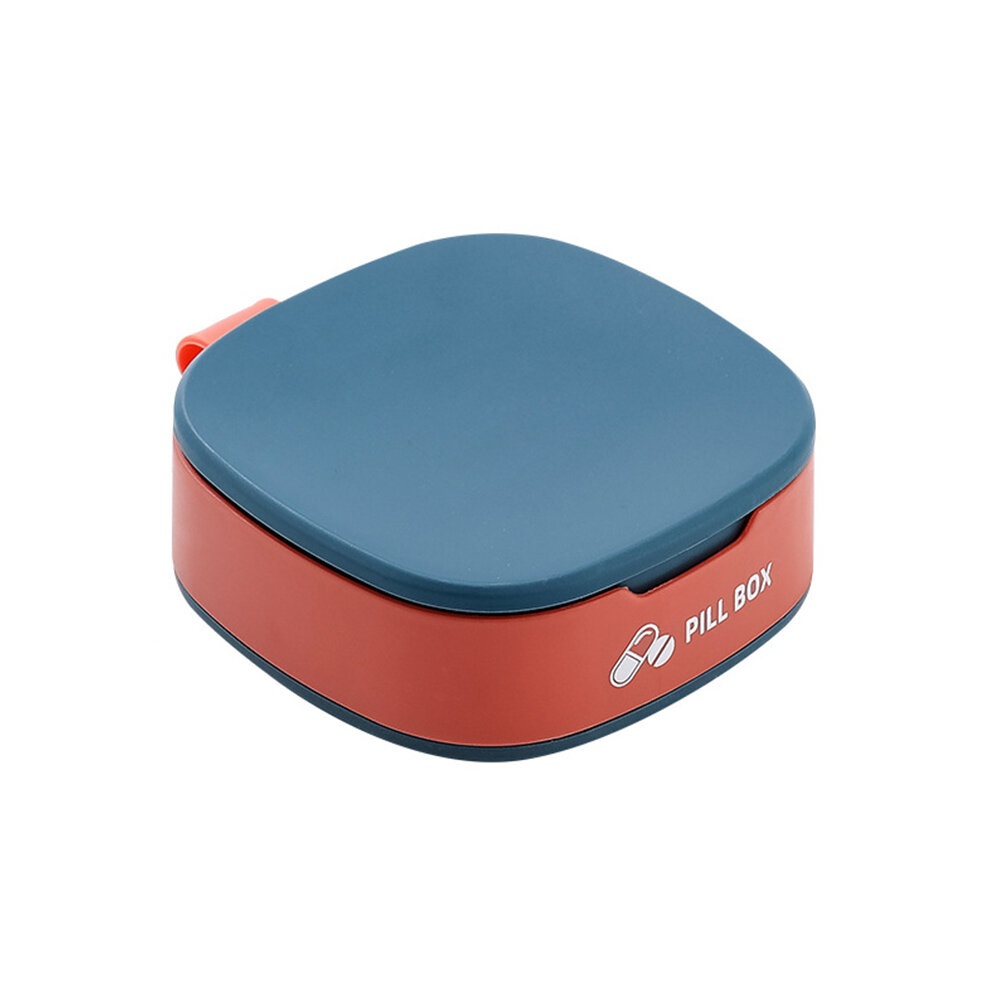 Маленький туристический ящик для таблеток Портативный герметичный силиконовый ящик для лекарств, мини-ящик для таблеток, пластиковый силиконовый ящик для хранения лекарств