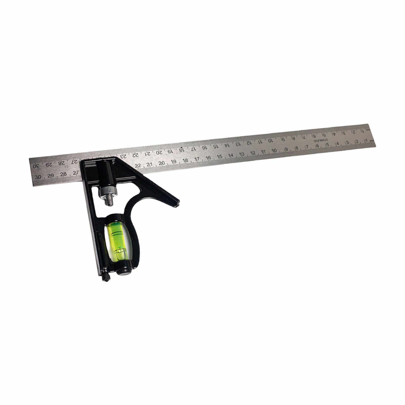 Угловая комбинированная квадратная линейка с регулируемыми измерениями для деревообработки