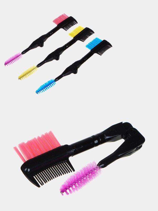 Складная щеточка для бровей