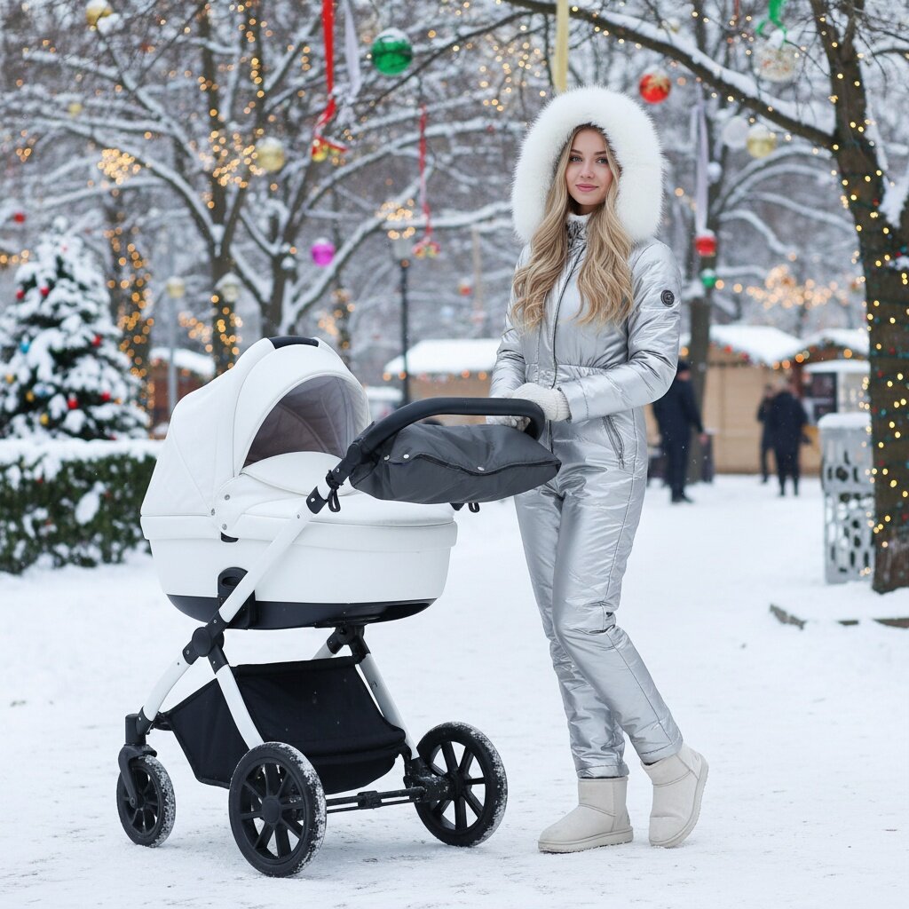 Муфта для рук Pikate, для коляски и санок.