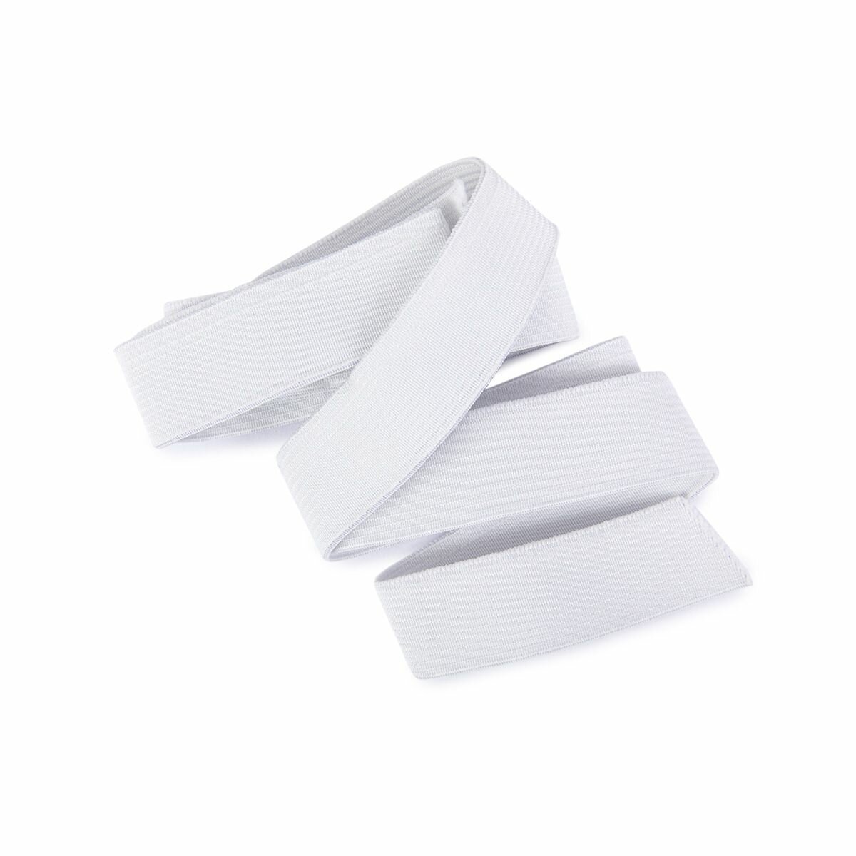 Эластичная Беларусь 20 мм 1 мм 8с677 Б фасовка 1 м тканая белый