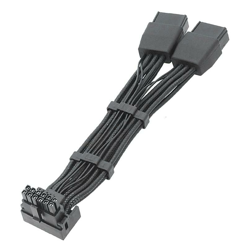Кабель питания для RTX4090 RTX4080 12VHPWR 90°, B - 2x8pin