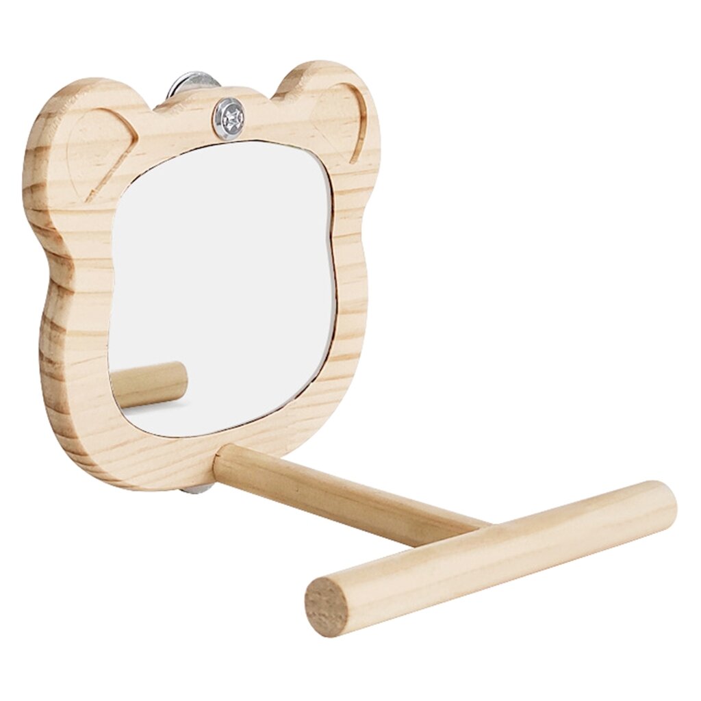 Когтеточка для попугаев в форме медведя