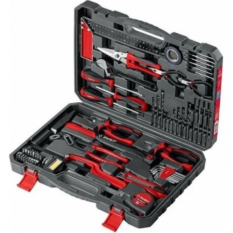 Набор инструментов для ремонтных работ ЗУБР Умелец-78 78 предметов, мастер (22107)