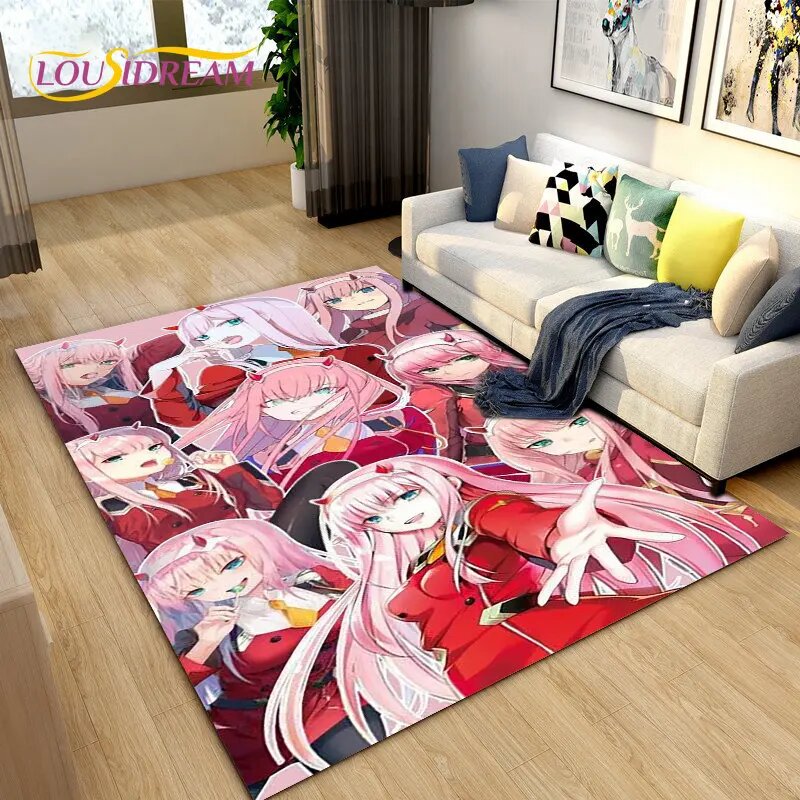 Коврик Zero Two 120x160см, Розовый, Color: 24