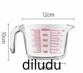 Емкость мерная, 500 мл, 1 шт