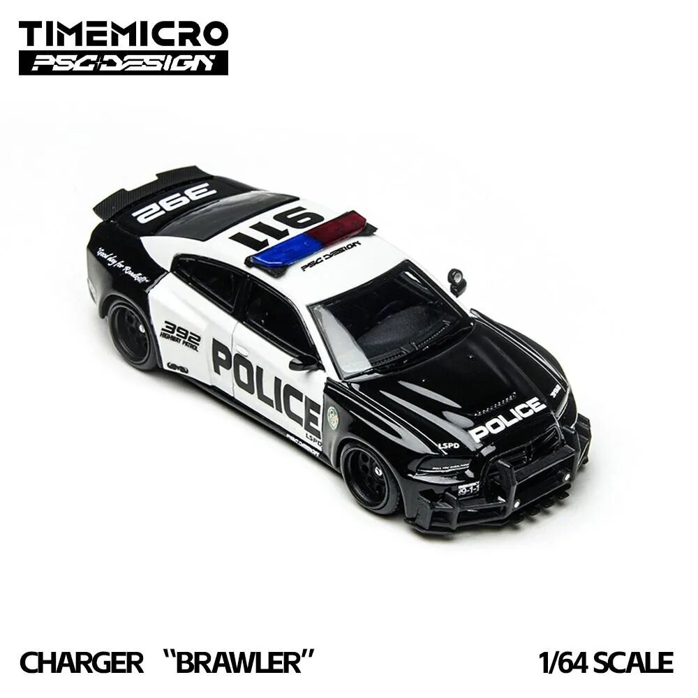 TimeMicro PSC DESIGN 1:64 Модель Легкосплавного Автомобиля Для Моделирования Полицейской Машины