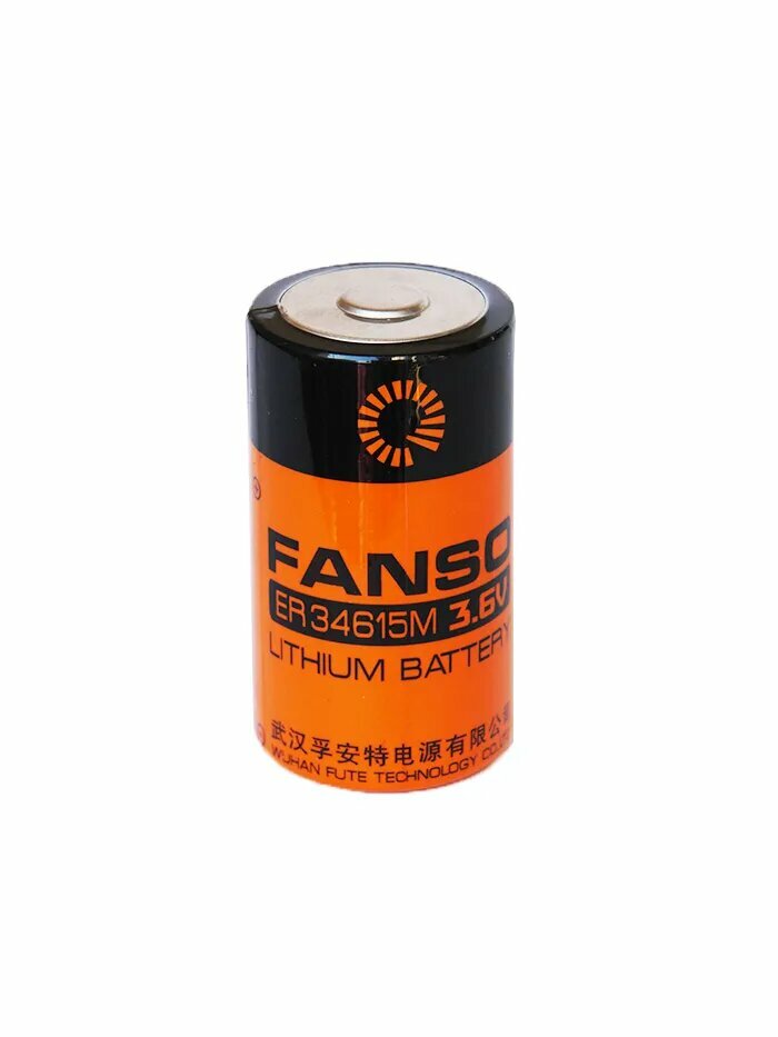 Батарейка Fanso ER34615M/S Li-SOCl2 батарея типоразмера D, 3.6 В, 13 Ач, Траб: -55.85 °C