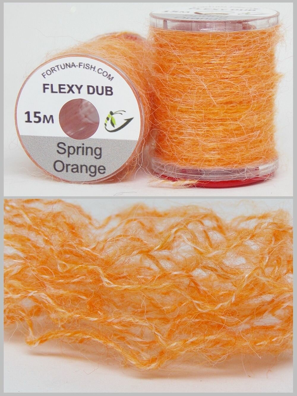 Материал Flexy Dub, цвет Spring Orange (15м. на катушке)