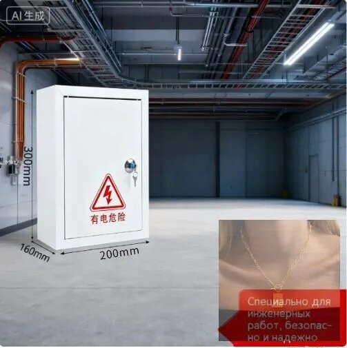 Щиток электрический с монтажной панелью металлический навесной