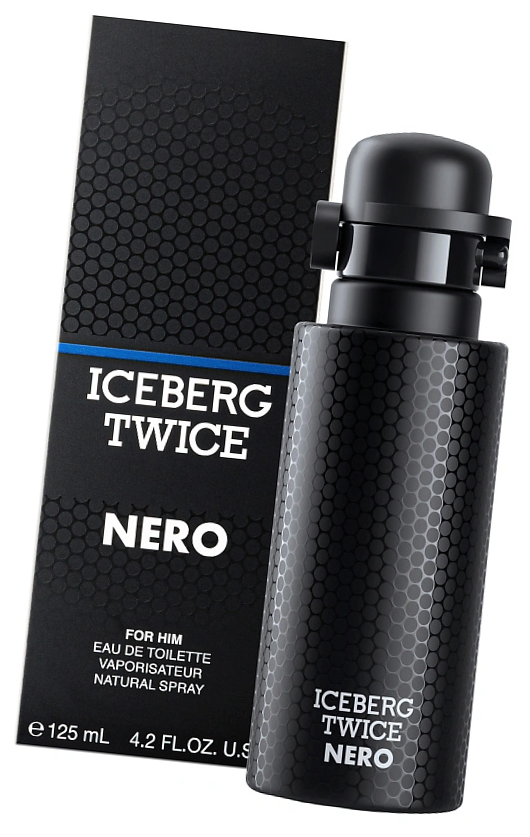 Мужская парфюмерия Iceberg Twice Nero 75 мл / Айсберг Твайс Неро туалетная вода