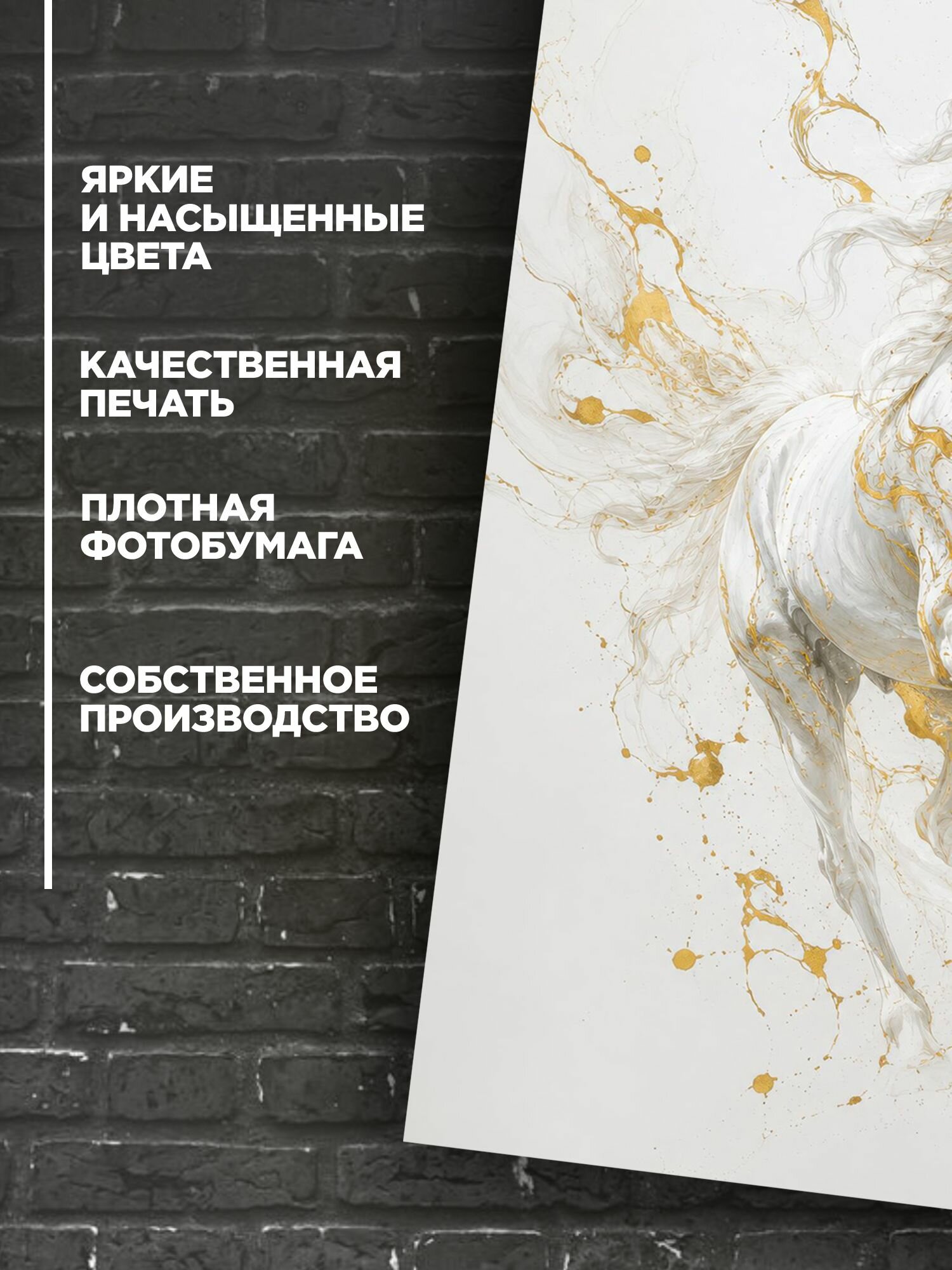 Постер на стену Лошадь — фото 1