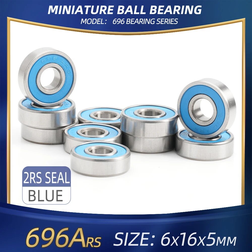 FUSHI подшипники 696ZZ 6x15x5 мм 10 шт. 696Ars 6x16x5mm