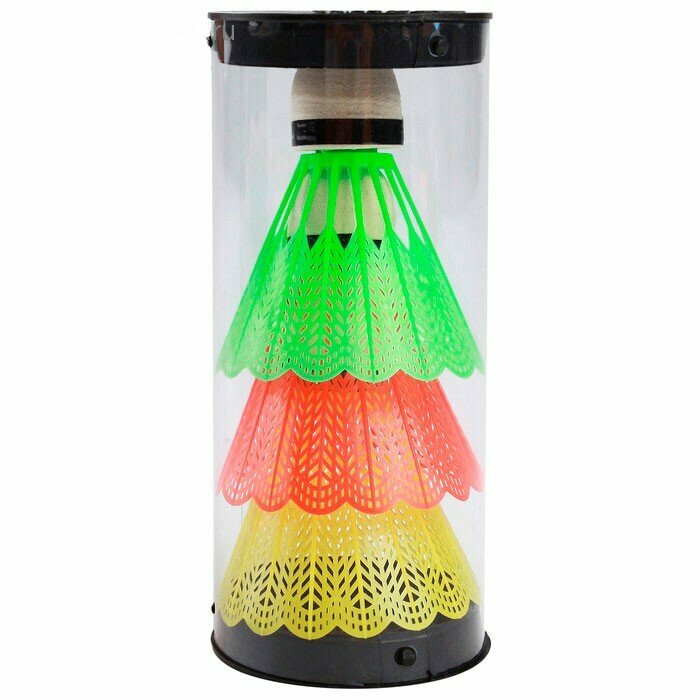 Волан пластик, наконечник пенопласт (набор 3 шт)