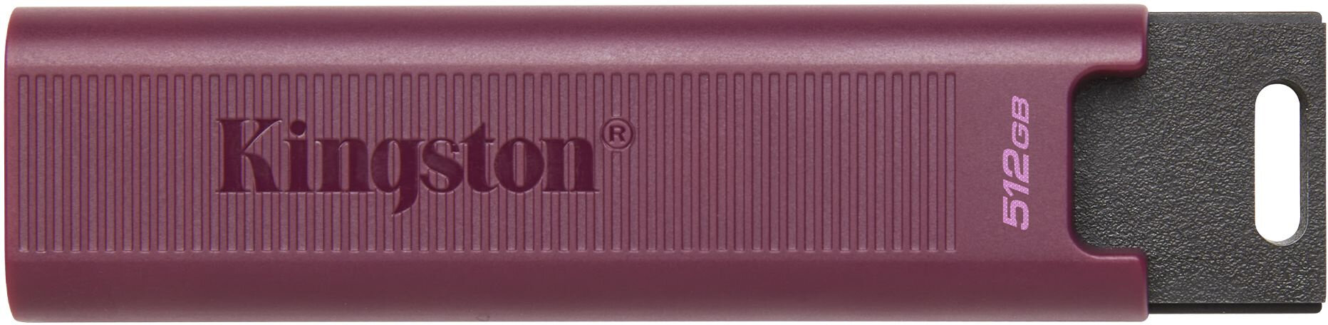 Флешка Kingston DataTraveler Max 512ГБ USB3.2 черный/бордовый (DTMAXA/512GB)