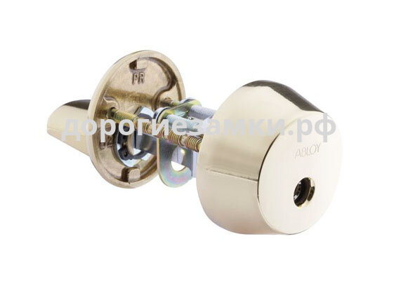 Цилиндр Abloy Classic CY 001 C с поворотной кнопкой - Латунь
