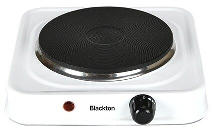 Плита электрическая Blackton / Блэктон Bt HP113W одна конфорка диаметром 155мм механическое управление мощность 1000Вт / электроплита кухонная настольная