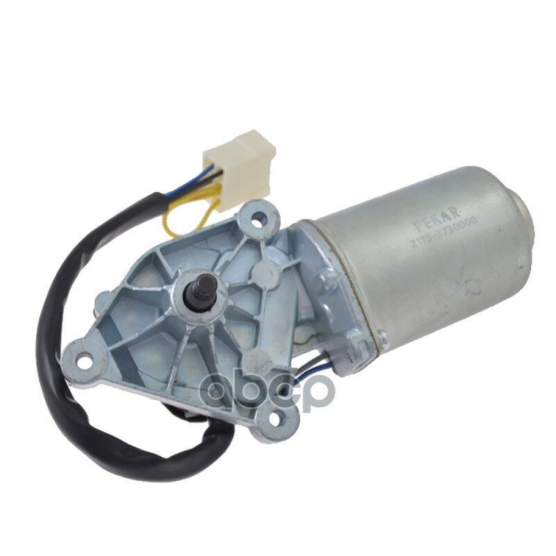 Моторредуктор стеклоочистителя для ам ВАЗ 21132115 пер вал 10 мм 5 конт PEKAR арт. 21153730000