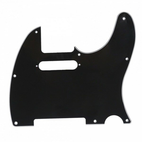 Панель для оригинального Fender Telecaster US/Mexico, Musiclily MX0221, черный