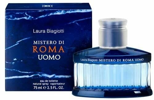 Laura Biagiotti Mistero di Roma Uomo, 75 мл, Туалетная вода
