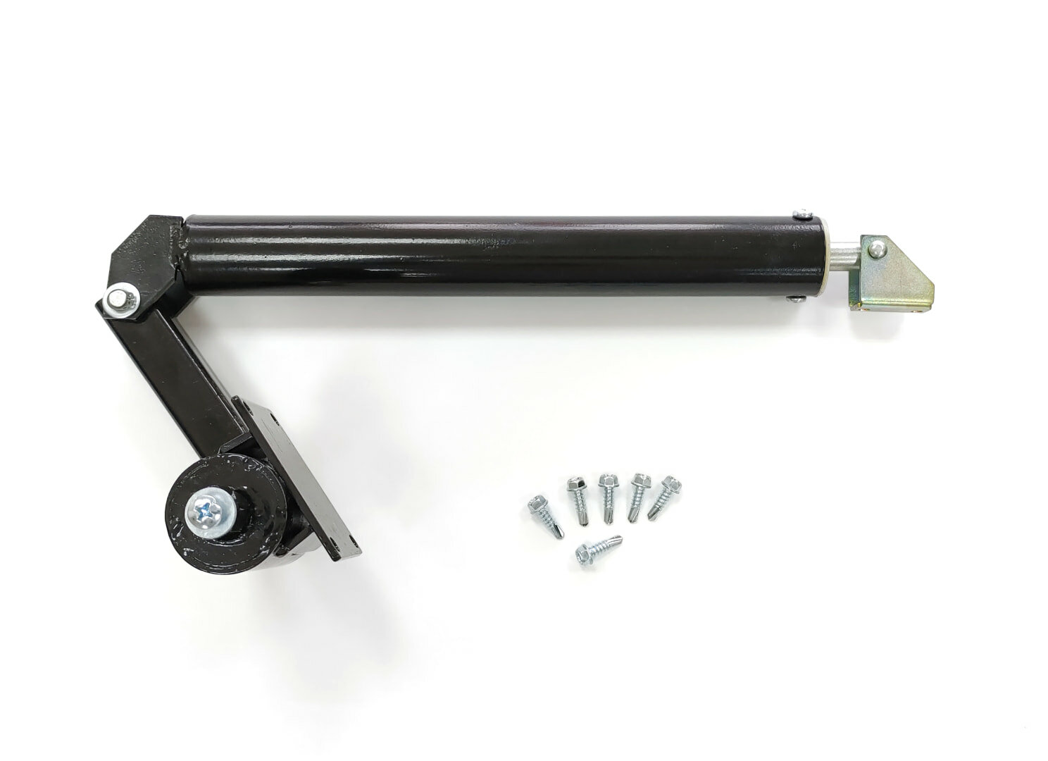 Доводчик пневматический уличный РДП-7, черный