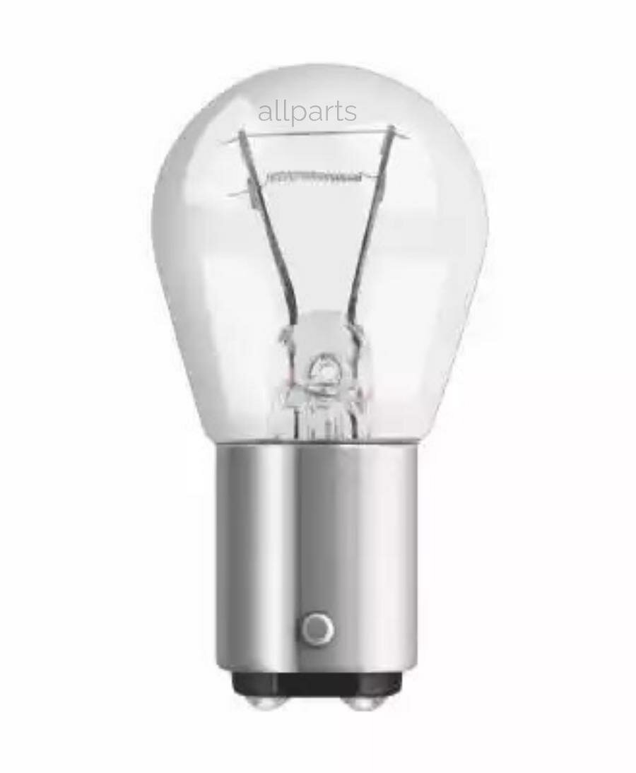 NEOLUX N566 Лампа накаливания 10шт в упаковке P21/4W 12V 21/4W BAZ15d Standart (стандартные характеристики)