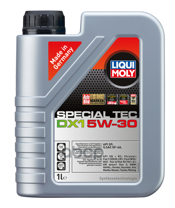 LIQUI MOLY Масло моторное Special Tec DX1 Dexos 5W-30 SP GF-6A (1л) 20967