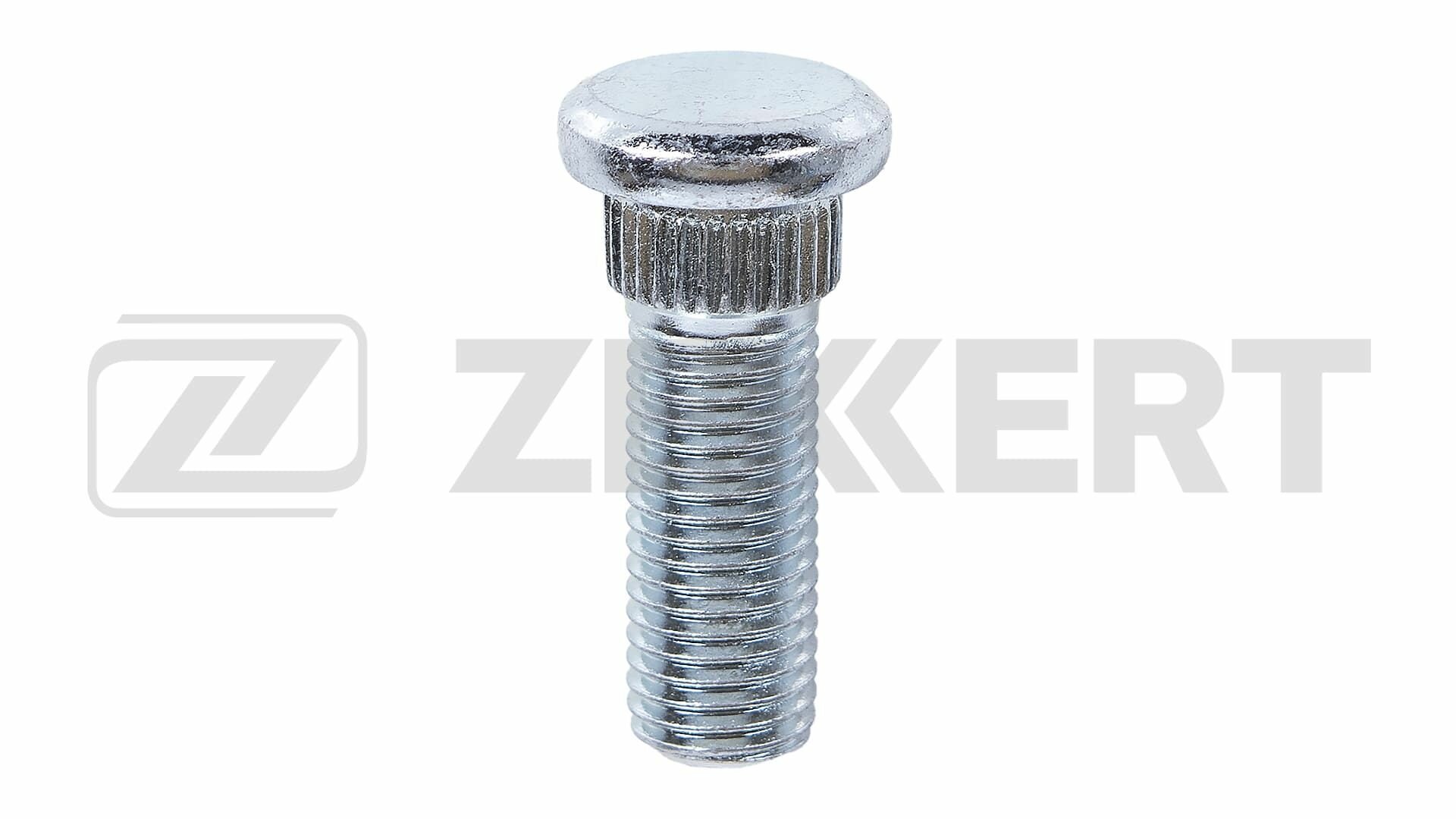 Шпилька колесная, M12x1.5 L 42, D 14.4 цинк для Митсубиси L200, Паджеро 1, 2, Классик, Спорт 1 BE-4134 ZEKKERT