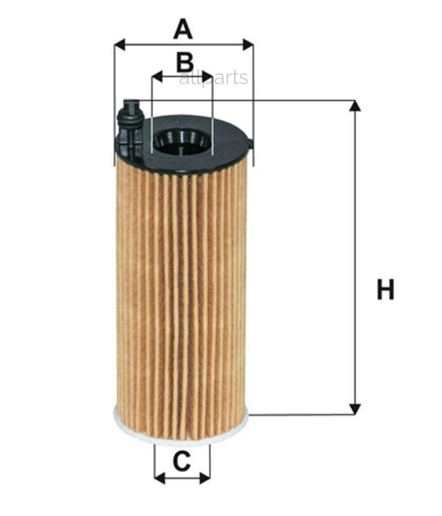 FILTRON OE 672/7A Фильтр масляный