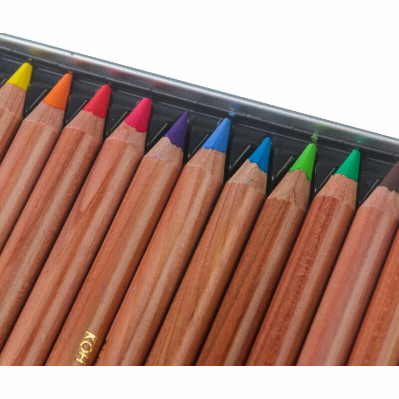 Карандаши цветные пастельные KOH-I-NOOR GIOCONDA SOFT, 24 цвета, 8828/24