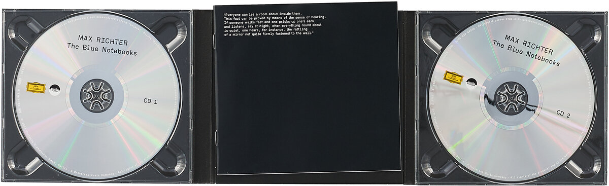 Диск Max Richter - The Blue Notebooks (2 CD) — фото 1