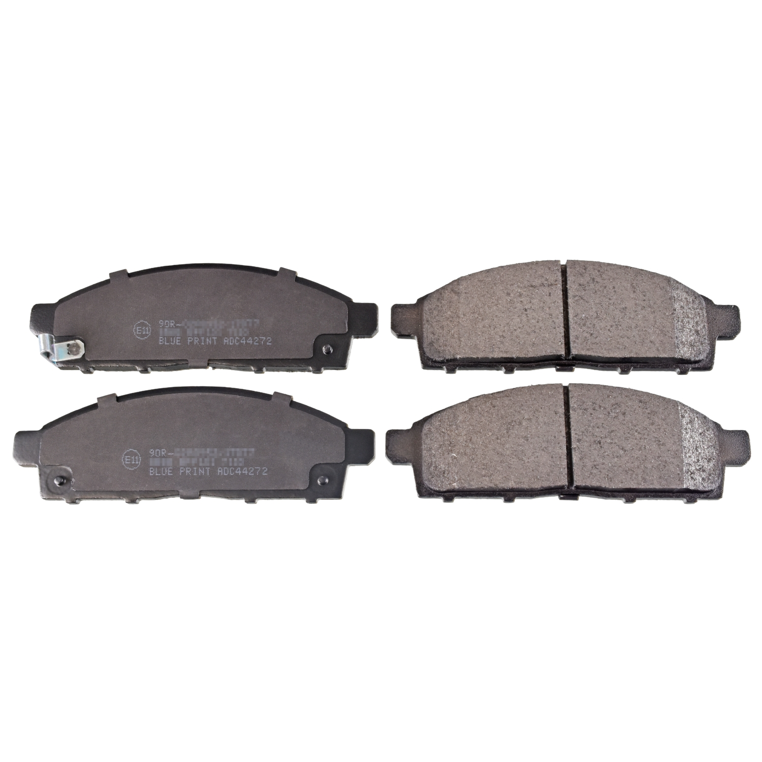 BLUEPRINT ADC44272 (4605A198 / 4605A284 / 4605A623) колодки тормозные дисковые mitsubishi: l 200 2.5 di-d, 2.5 di-d rwd 05-