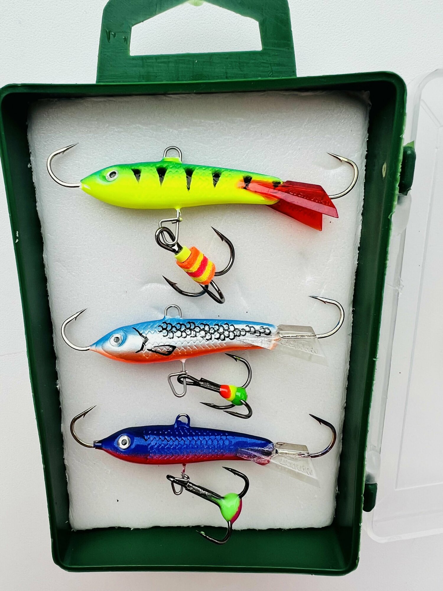 Набор из трех зимних балансиров LUCKY JOHN CLASSIC