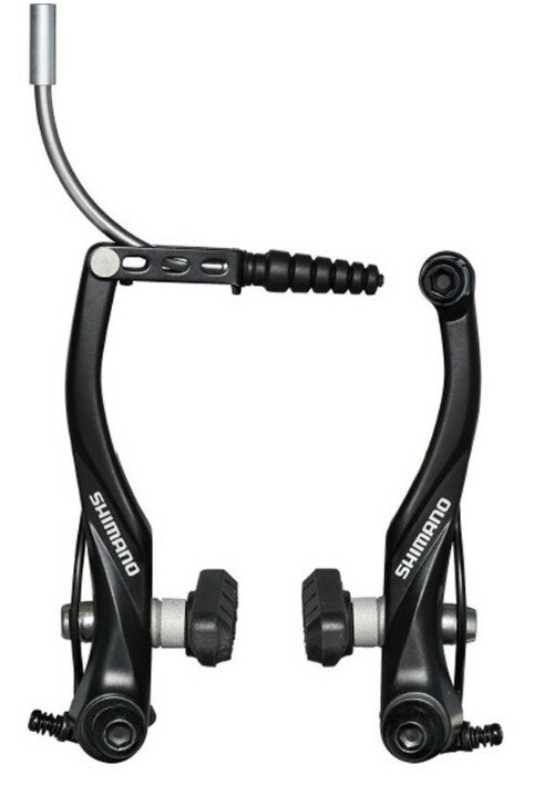 Тормоз v-br Shimano Alivio, T4000, задн, колодки S65T, арт.31012039