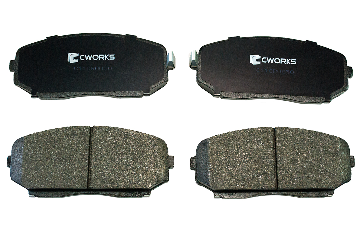 CWORKS C11CR0050 колодки тормозные перед, low metallic Mazda (Мазда) cx-9 (tb) 09 / 06-, Mazda (Мазда) cx-9 (tc) 06 /