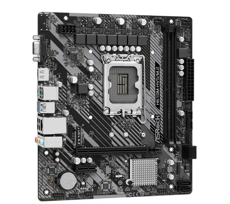 Материнская плата ASRock H610M-HVS/M.2 R2.0