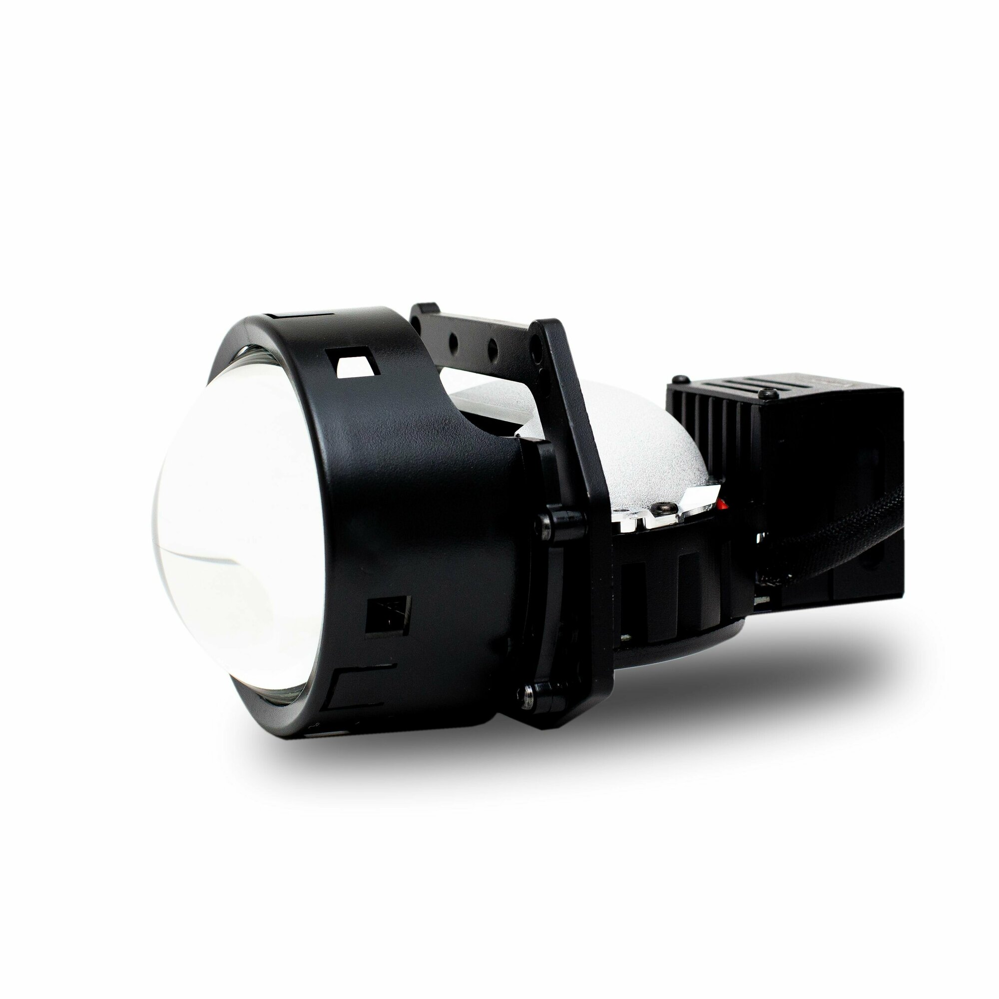Би лед bi led линзы 3.0 в фары ближнего и дальнего света Viper ZOOM RAPTOR DK200 З штатный светодиодный модуль для авто 3 дюйма 9-16V 5500K 48-52W (к-т. 2шт.)