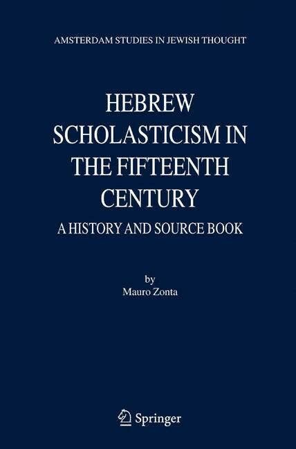 Zonta Mauro "Hebrew Scholasticism in the Fifteenth Century"