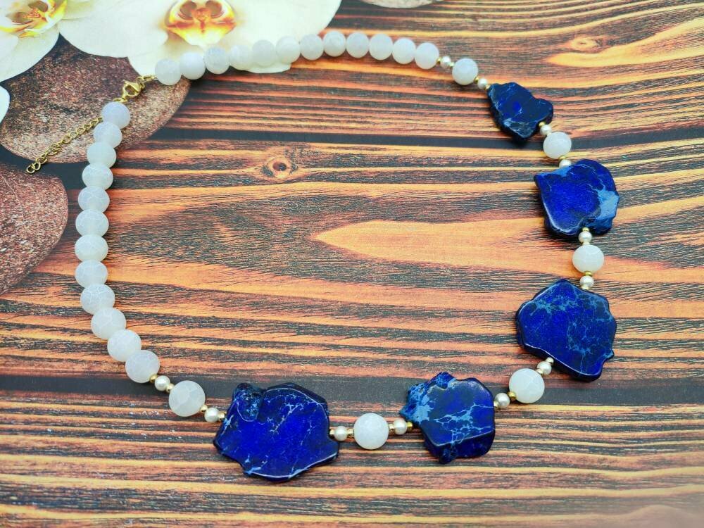 Колье ForMyGirl, яшма, агат