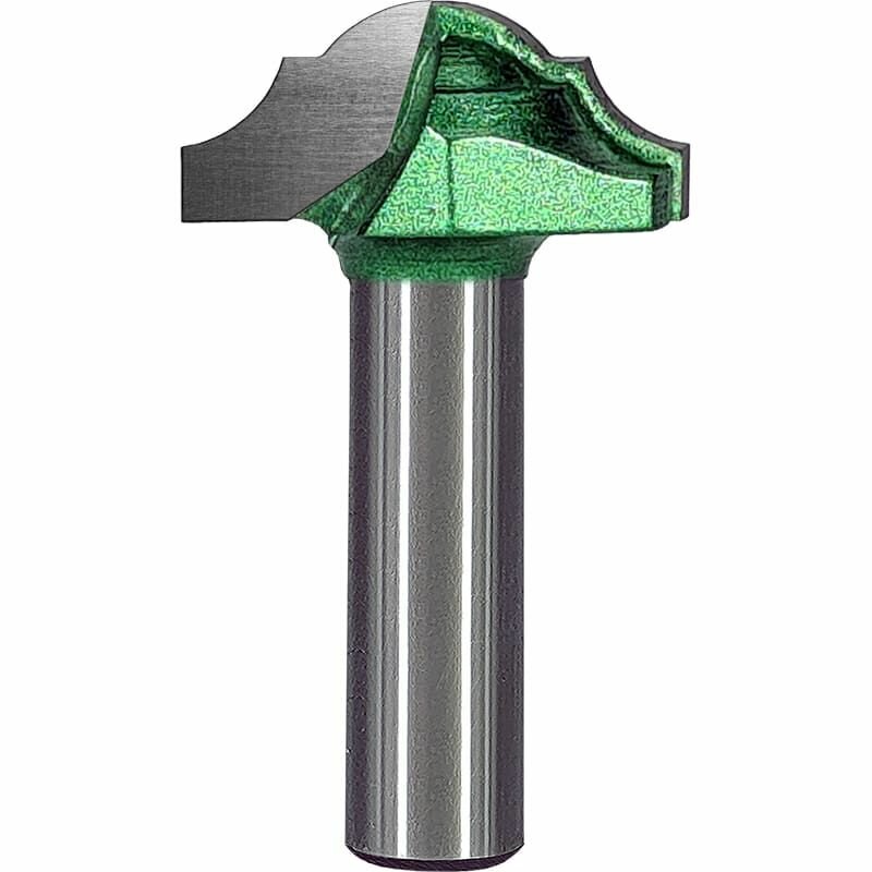 Фреза профильная для фасадов D35xH15xL60 S=12 GREENCUT BX11073