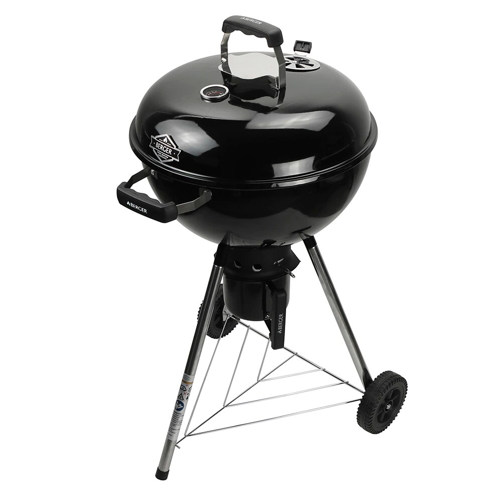 Гриль угольный BERGER d46 см керамическая эмаль