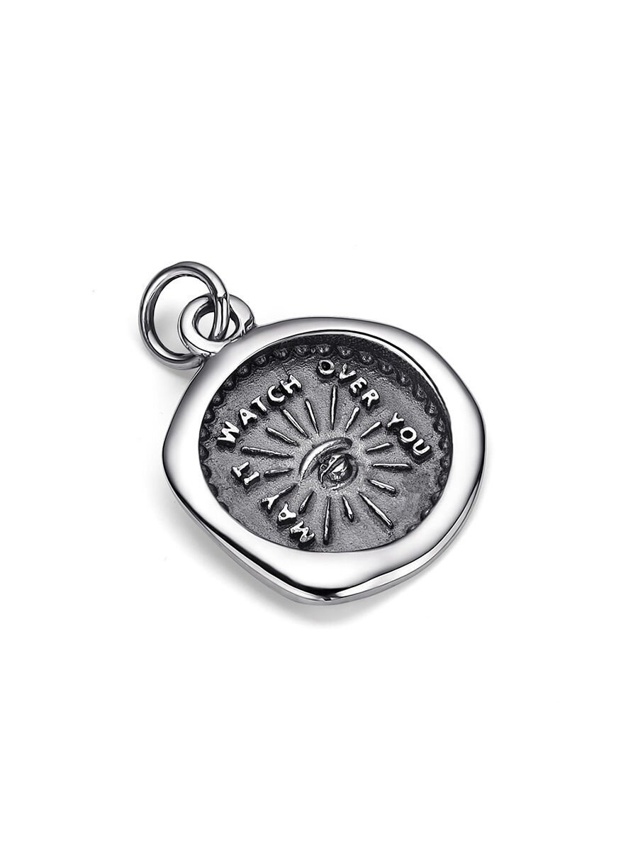 Подвеска, серебро, 925 проба, чернение