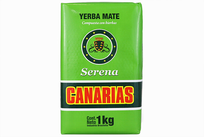 Мате чай Canarias Serena, 1000 гр. (уругвайский с травами) (йерба матэ)