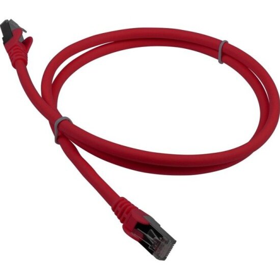 Патч-корд Lanmaster LSZH FTP кат.6A, 5.0 м, красный