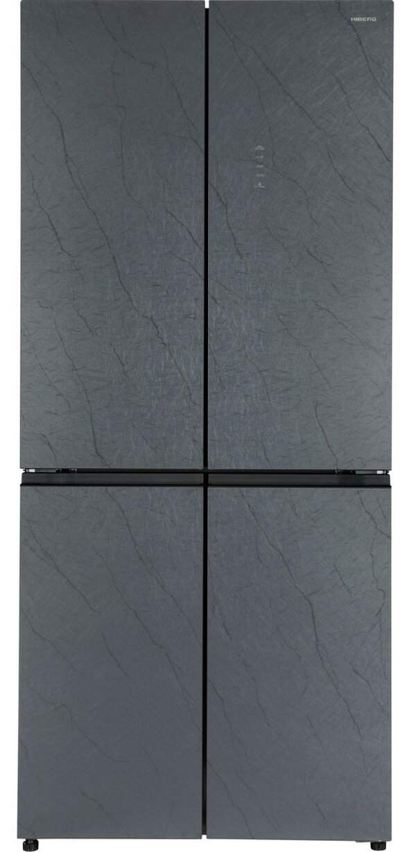 Многокамерный холодильник Hiberg RFQ-610G GS inverter No frost, серый