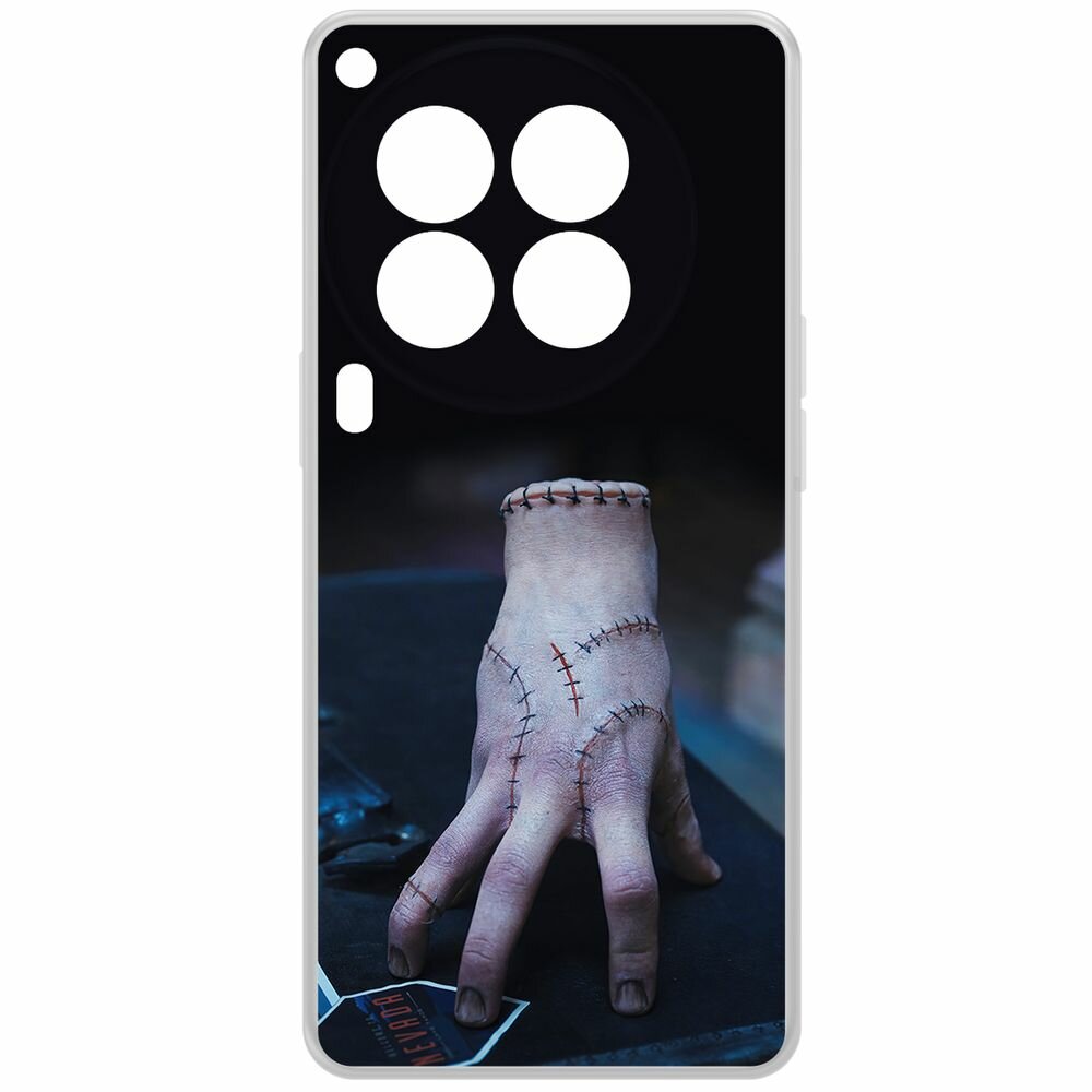 Чехол-накладка Krutoff Clear Case Уэнсдей Аддамс - Вещь для TECNO Camon 30 Premier 5G
