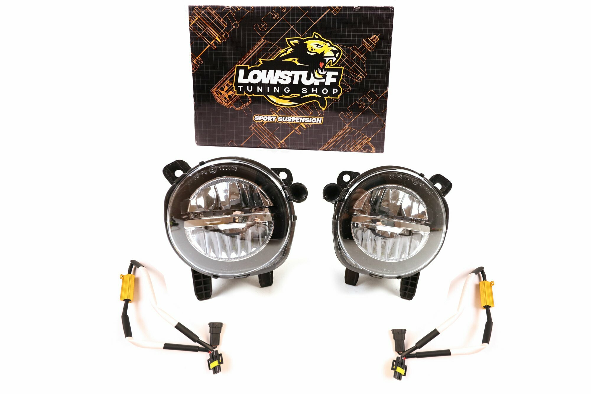 BMW F20 F21 F45 F23 F22 F46 F30 F35 F80 F34 F31 F33 F83 F32 F82 F36 Противотуманные фары птф LED с обманками LOWSRTUFF FLBMWF2XF3XLCILEDCLBLST