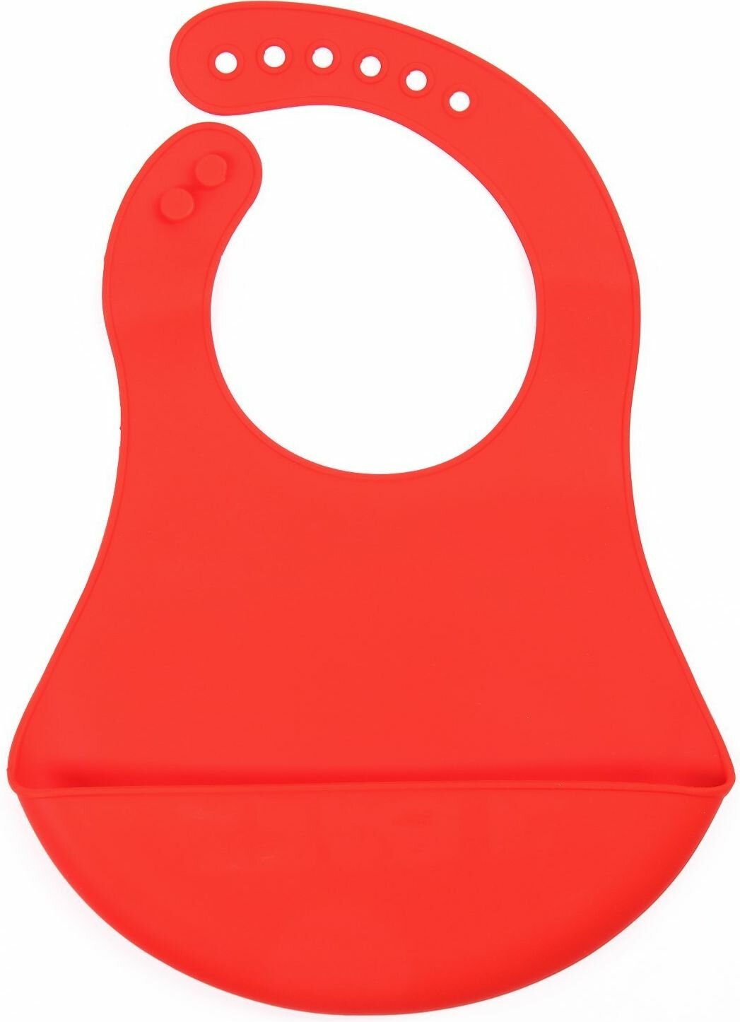 Нагрудник "Силикоша" силиконовый с карманом для кормления, слюнявчик десткий непромокаемый на кнопках, фартук нагрудный, микс